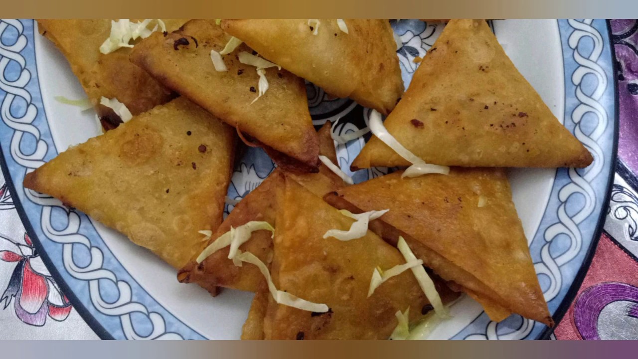 Chicken And Vegetable Samosa - YouTube