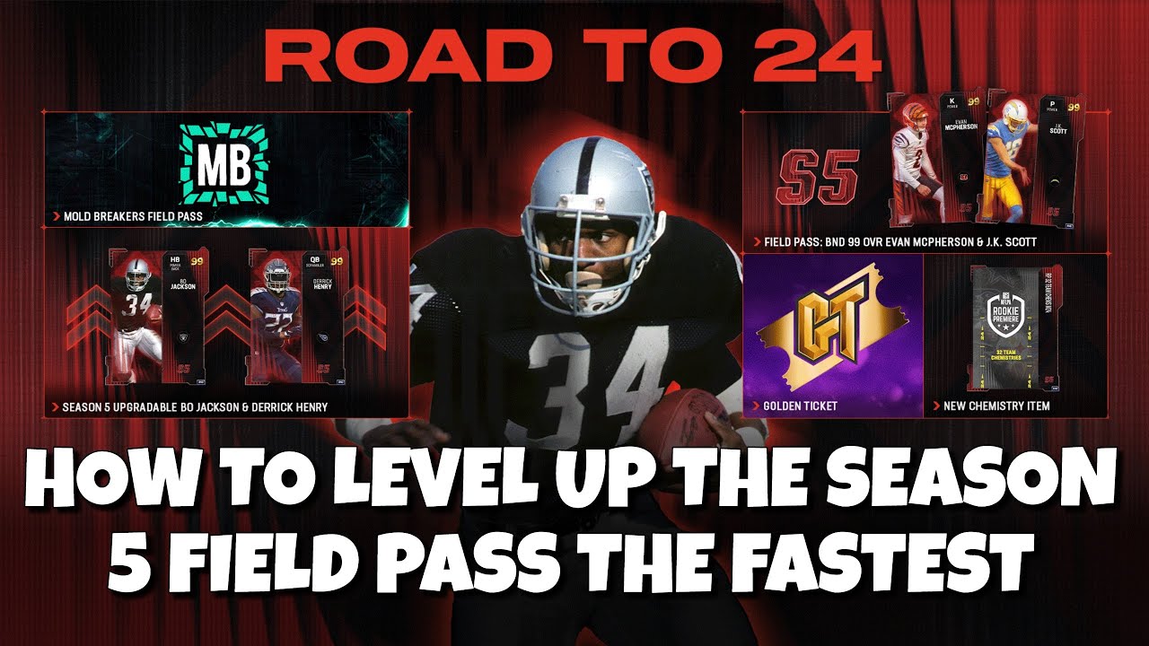 FASTEST WAY TO LEVEL UP SEASON 5 FIELD PASS | MADDEN 23 ULTIMATE TEAM ...