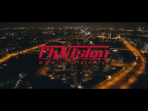 Skanstes Virsotnes, Riga at night - DJI X5 Camera Test - YouTube