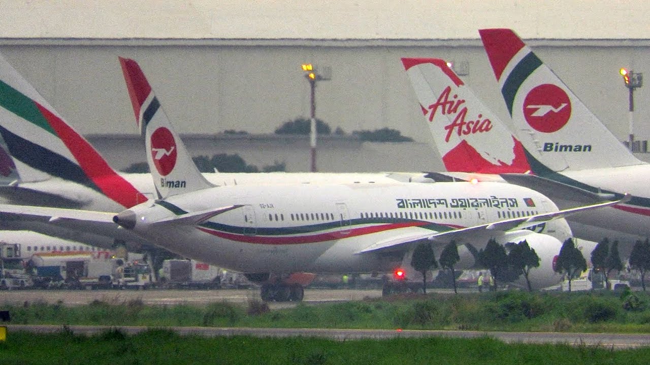 📻 First Commercial flight of Biman's 3rd 787 "Gangchil" - YouTube