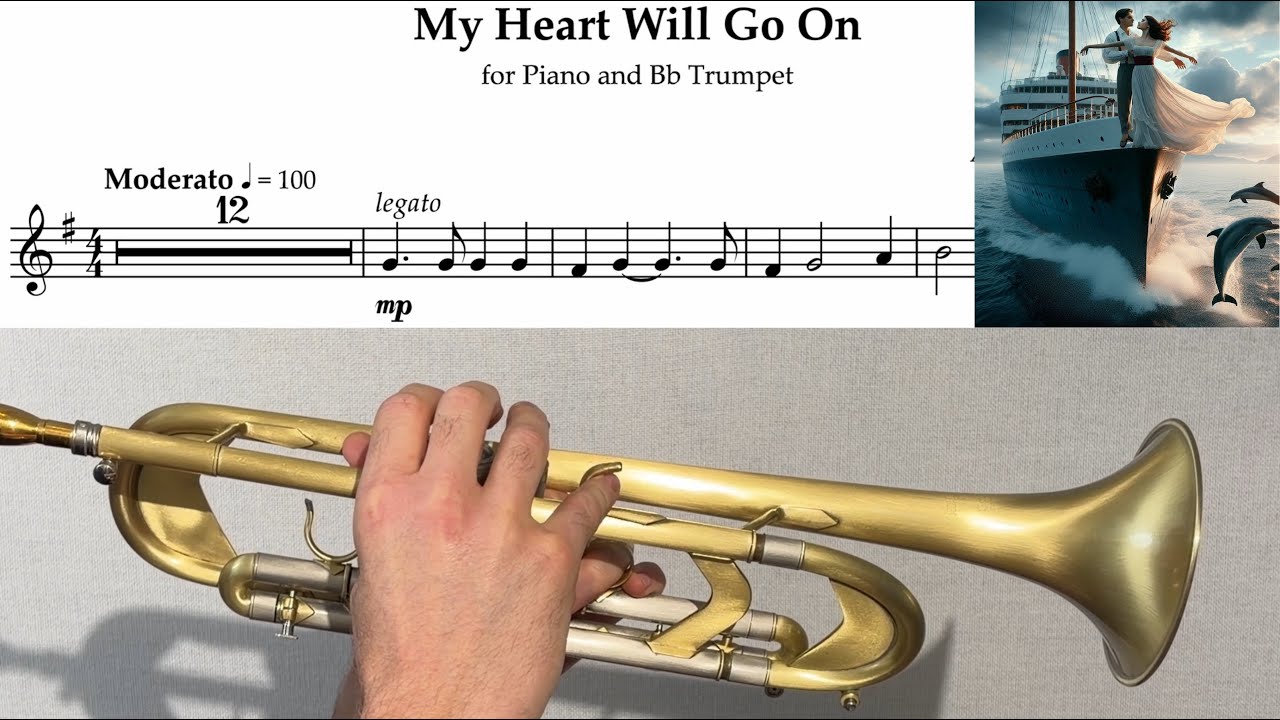My Heart Will Go On - TITANIC (Trumpet Cover) | Emotional Solo - YouTube