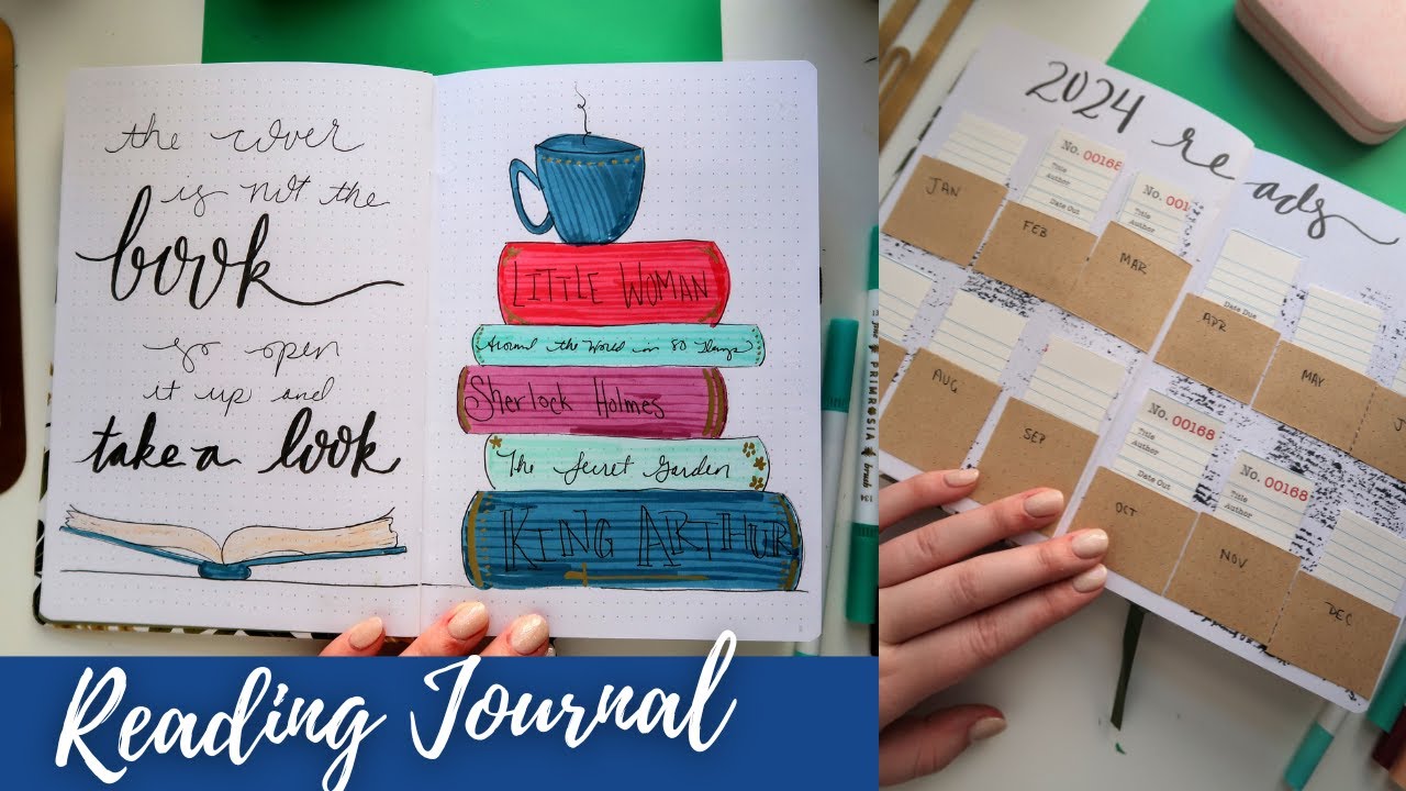 Reading Journal SET UP with Reading Tracker, To be read, and Book ...
