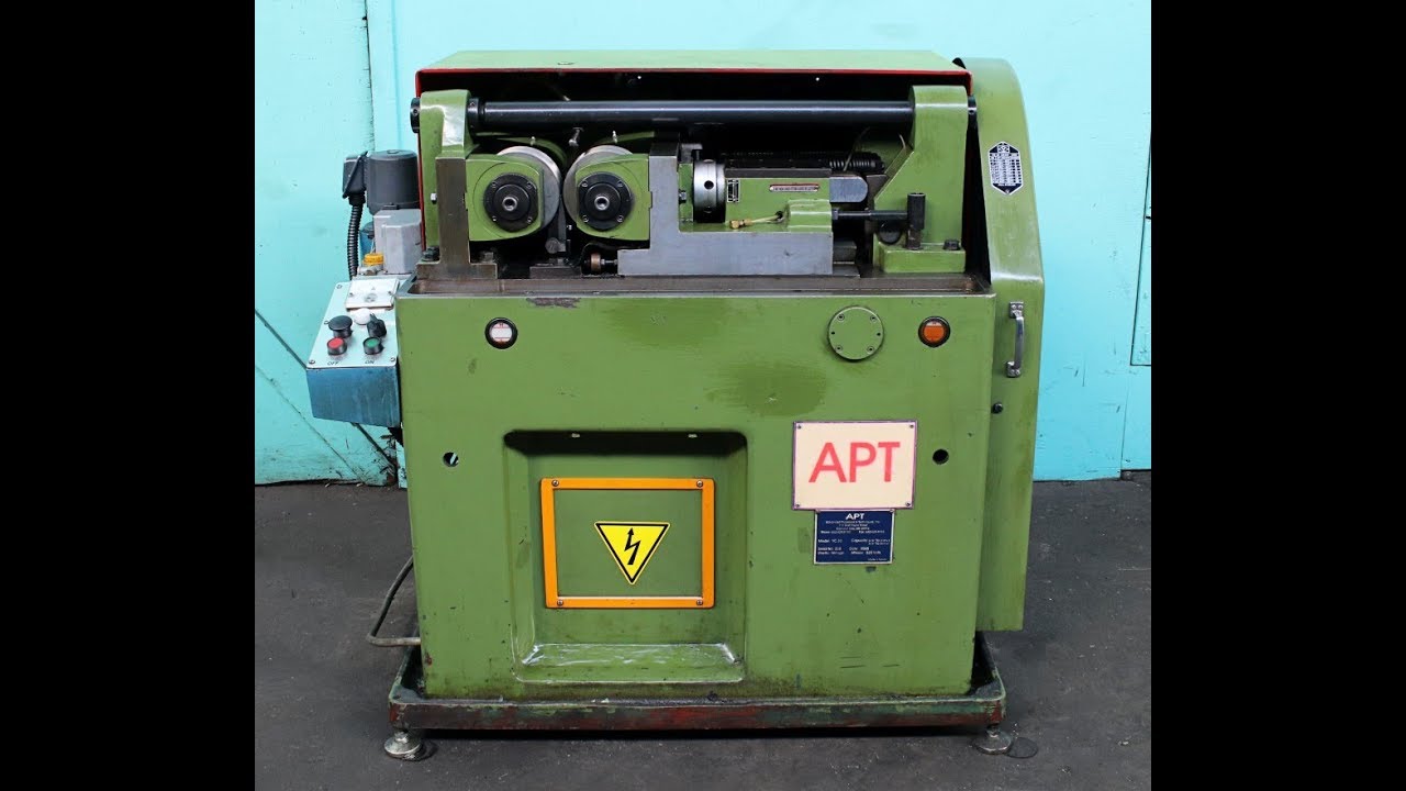 Yieh-Chen APT YC-30 Thread Roller - YouTube