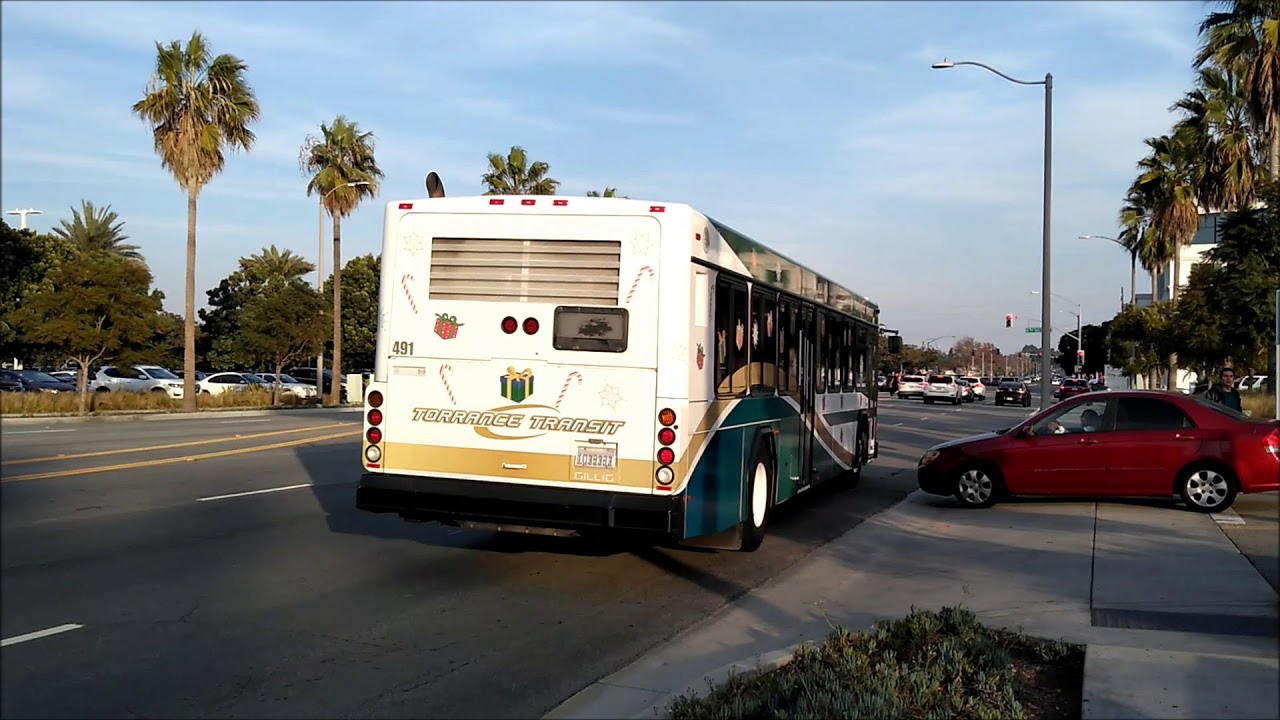 Torrance Transit 2002 Gillig Low Floor 40' #491 - YouTube