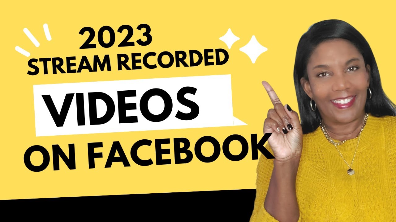 How To Schedule Pre-Recorded Video On Facebook for Free 2023 - YouTube