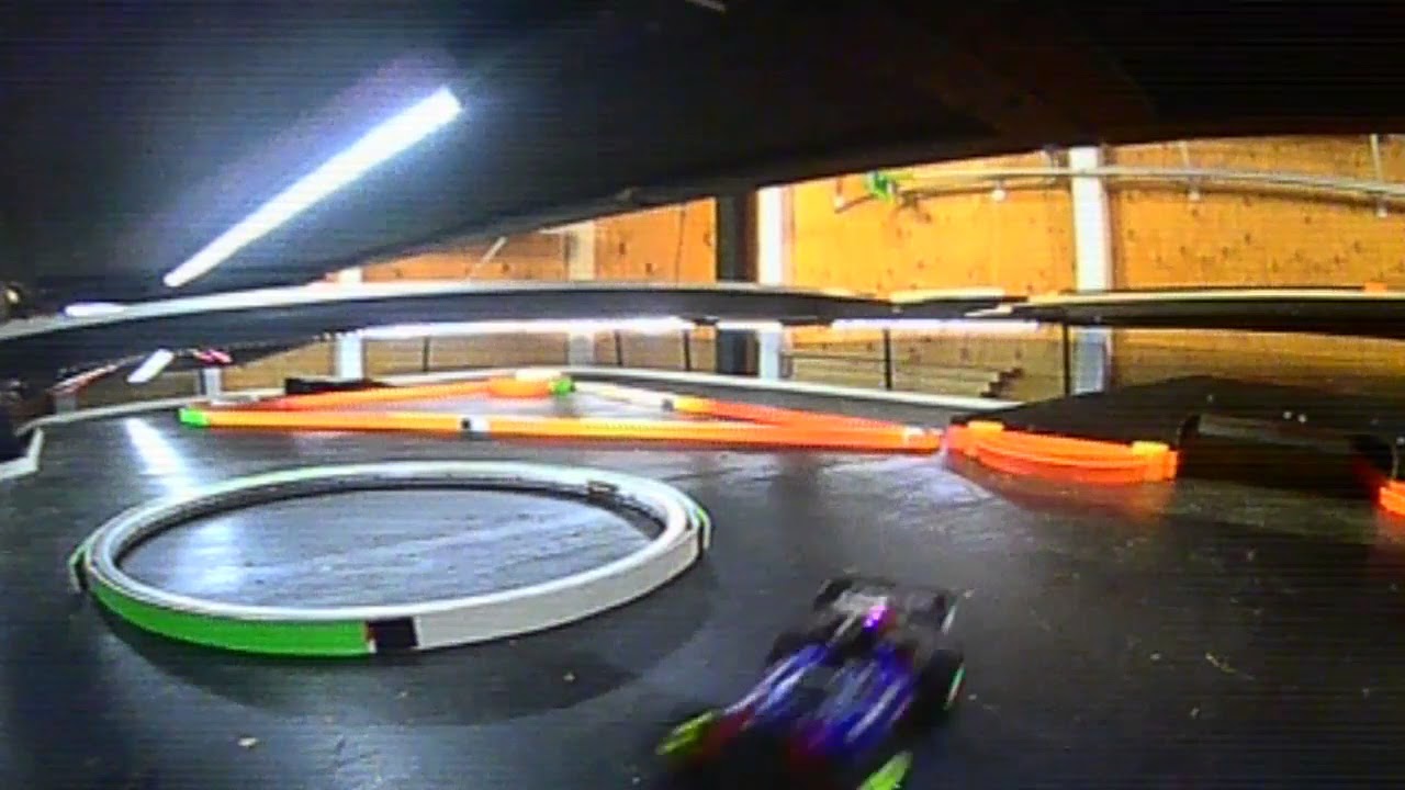 Mini-Z Micro RC Obstacle Track - YouTube