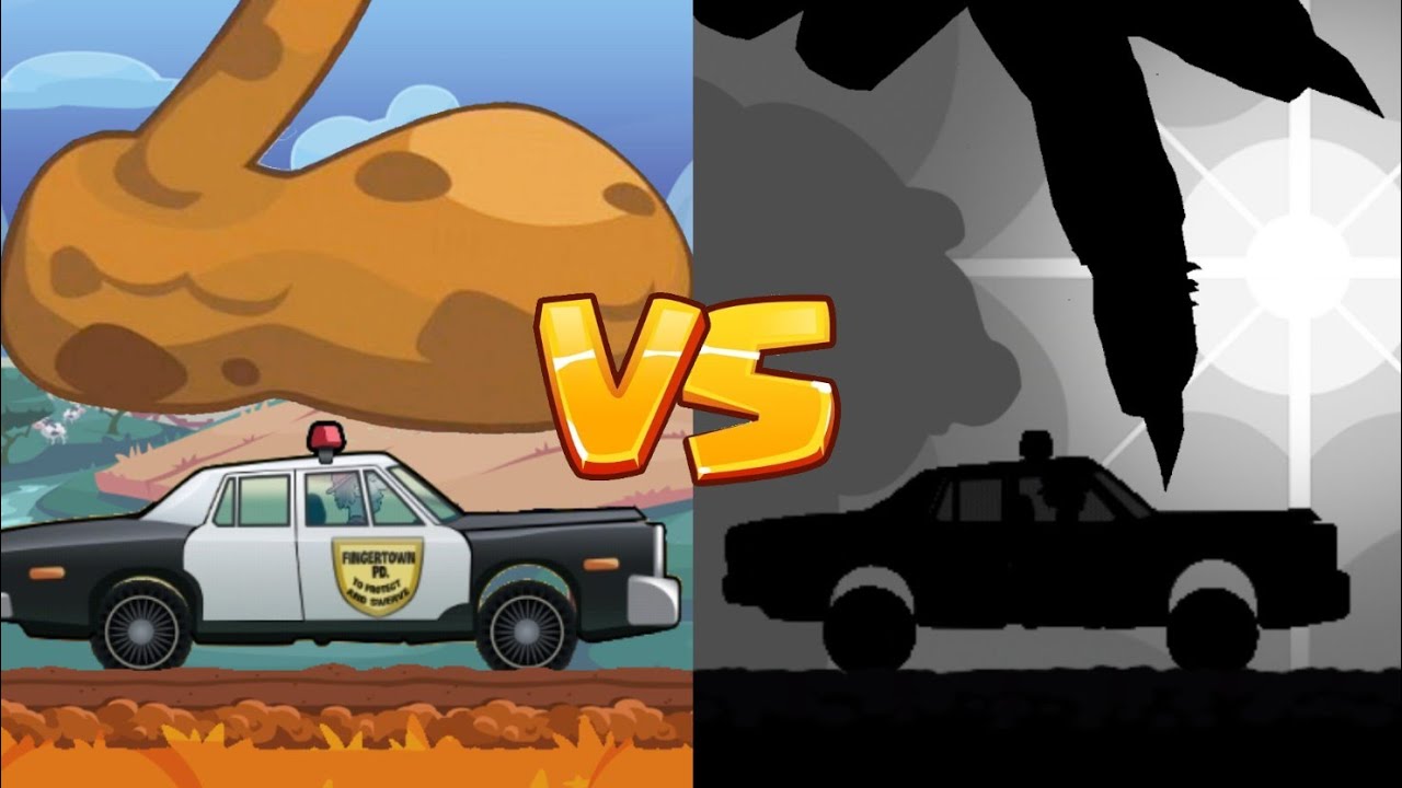 Hill Climb Racing: Potato Man vs Ragnarok Troll - YouTube