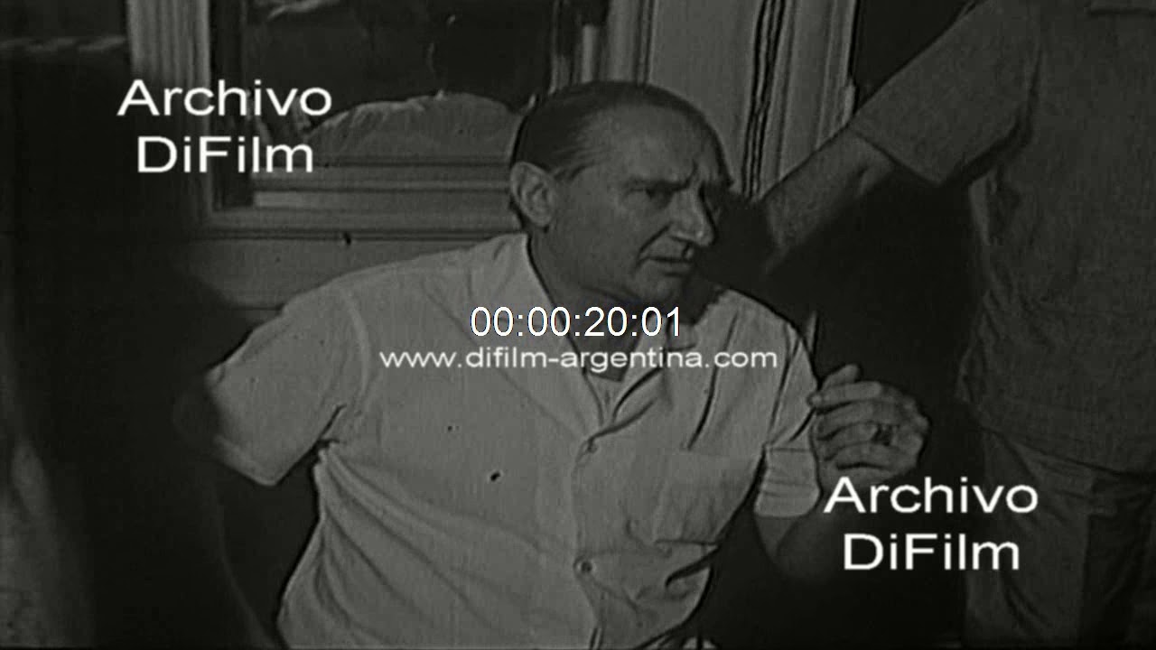 Augusto Vandor en oficina con Lorenzo Miguel y sindicalistas 1969 - YouTube