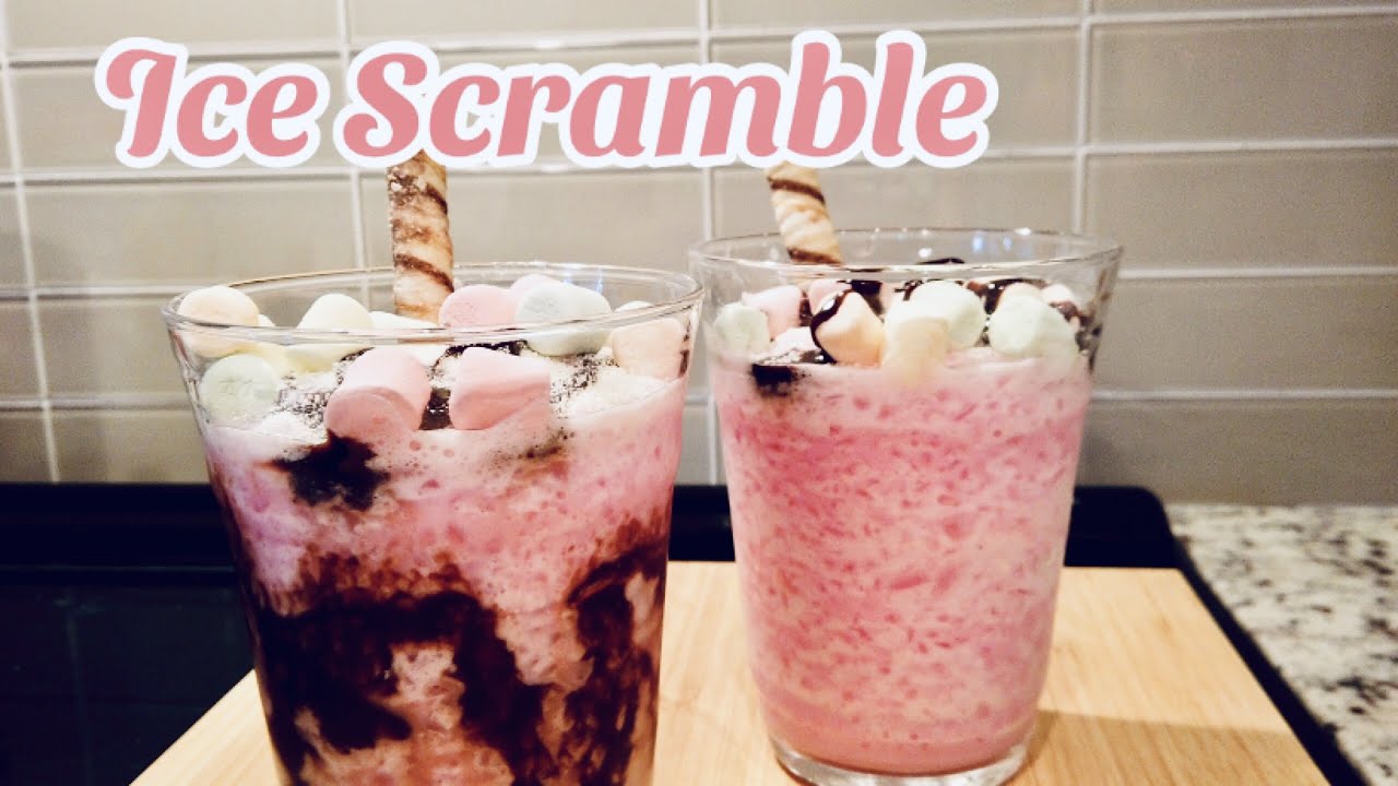 How to Make ICE SCRAMBLE at Home | Daryl and Jacque - YouTube