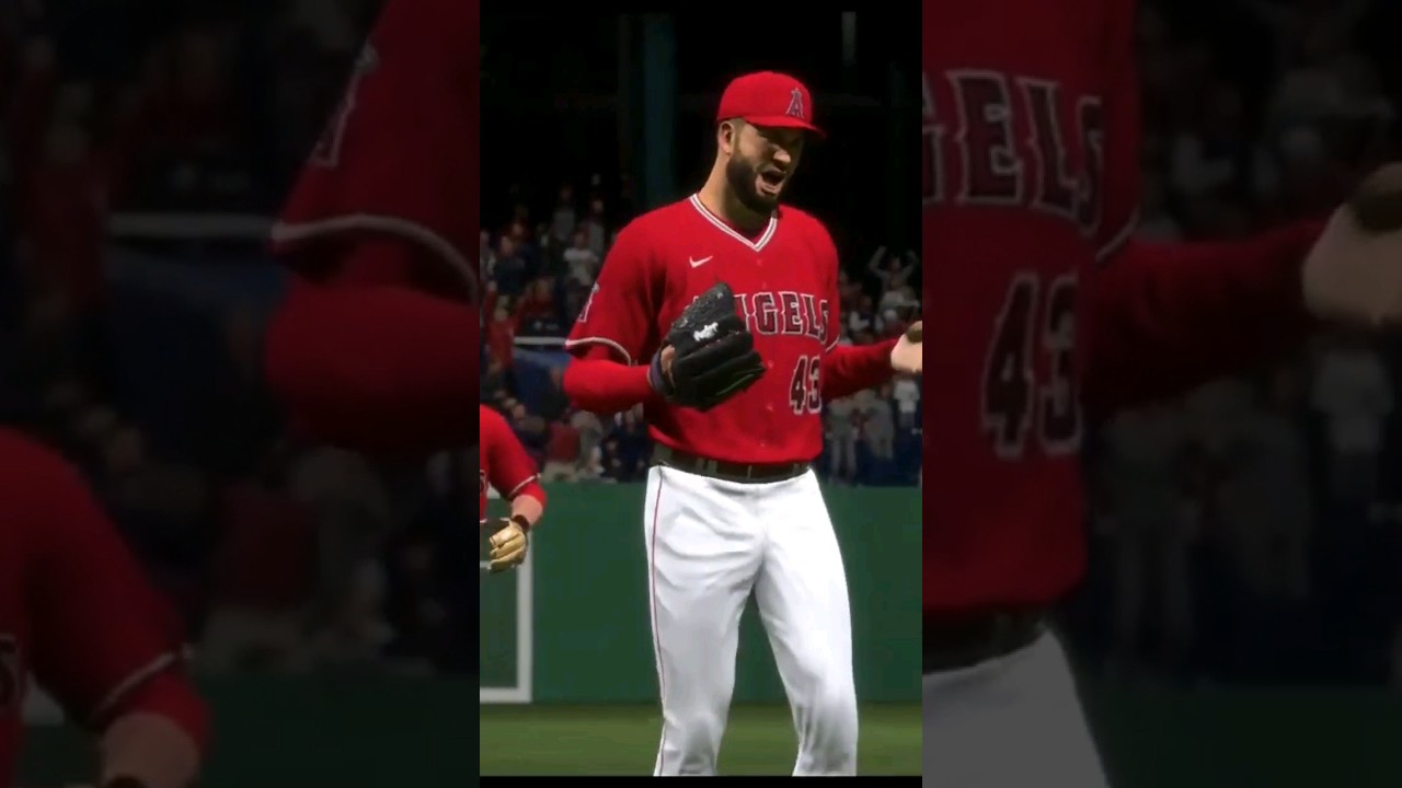 MLBTHESHOW23 Pitcher Hype Catches Fire🔥🔥#shorts #viral #video @MLB ...