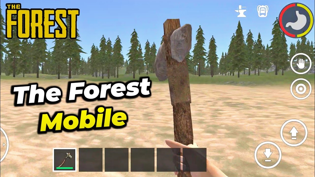 The Forest Mobile Gameplay | The Forest Survival Android - YouTube