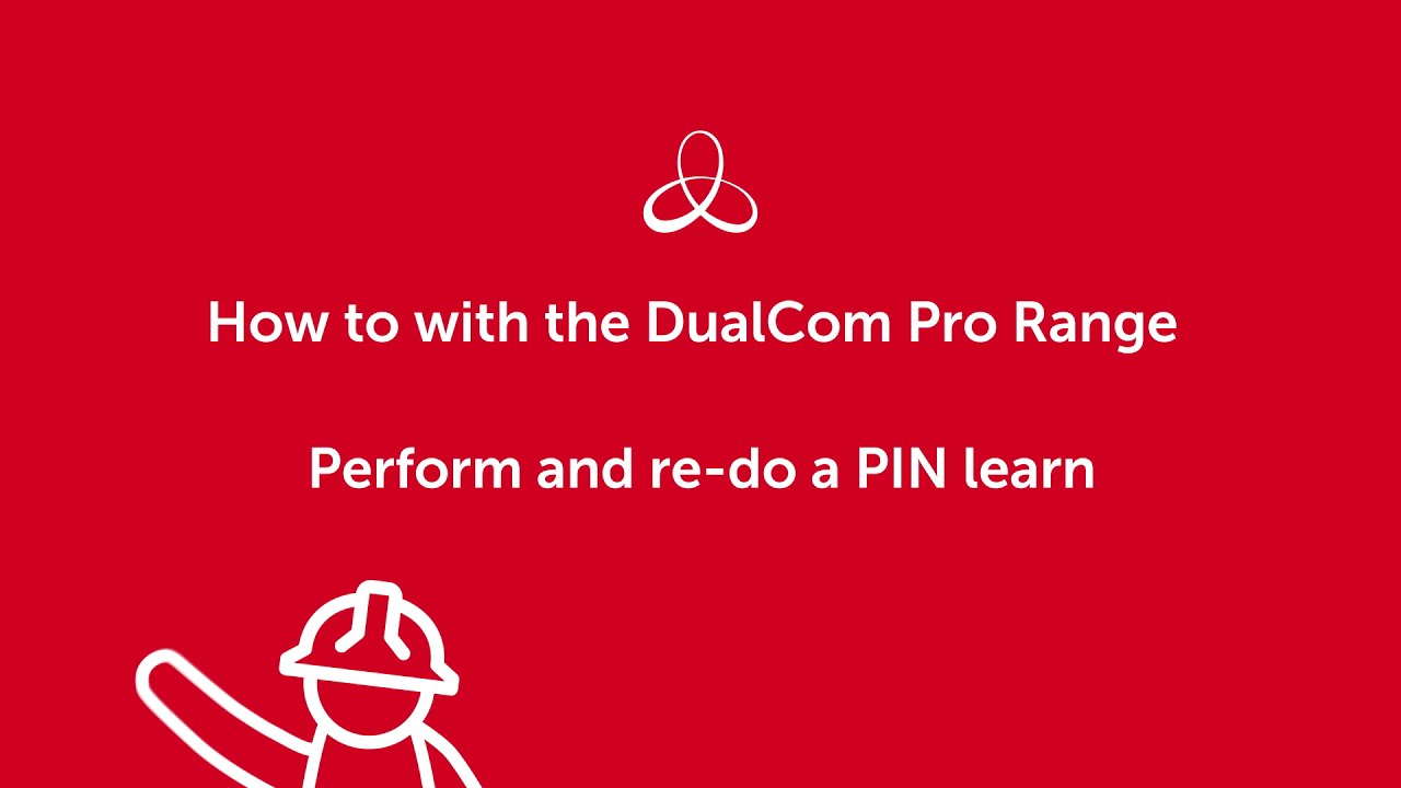 DualCom Pro – how to! Perform and re-do a PIN Learn - YouTube