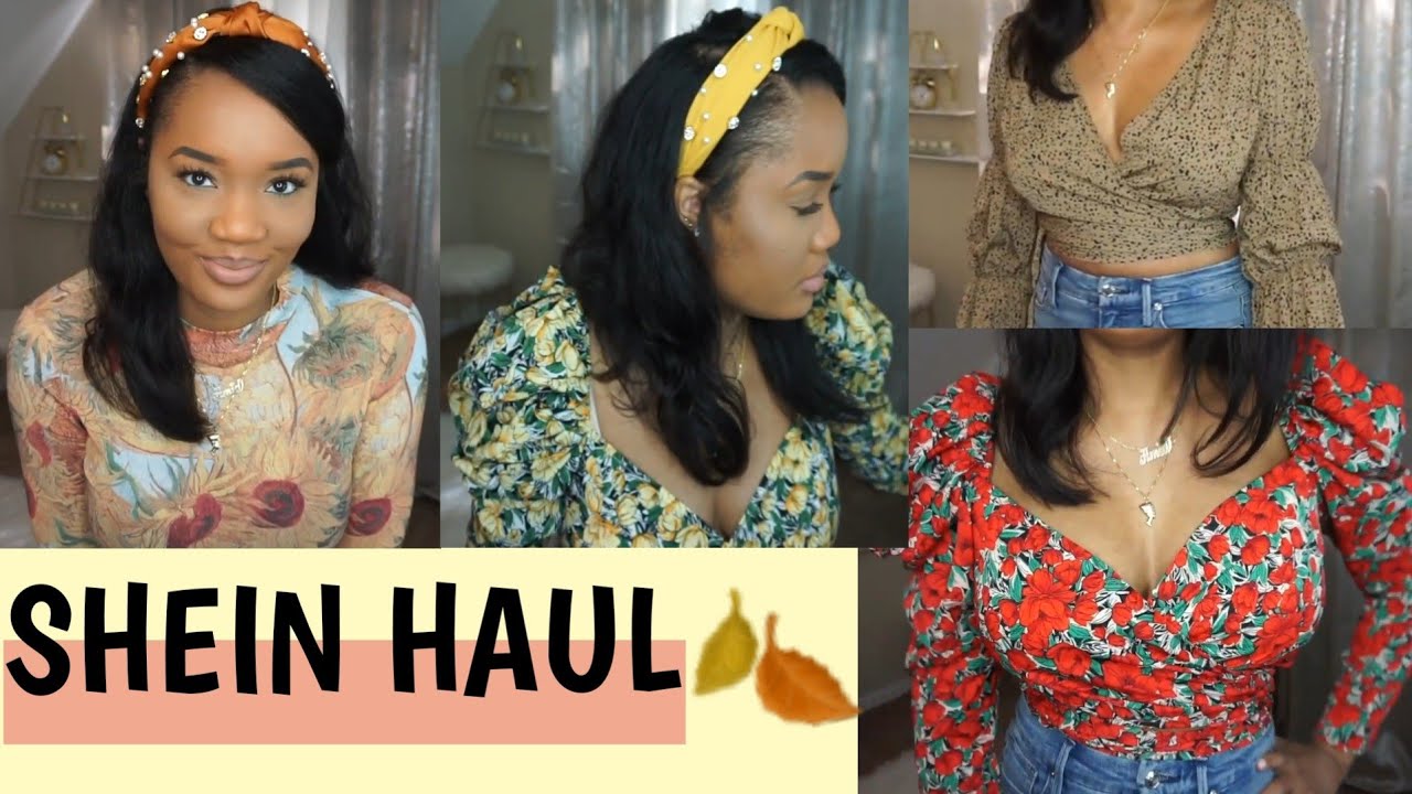 SHEIN- Try On HAUL🍂 Clothing + Accessories 2020 - YouTube