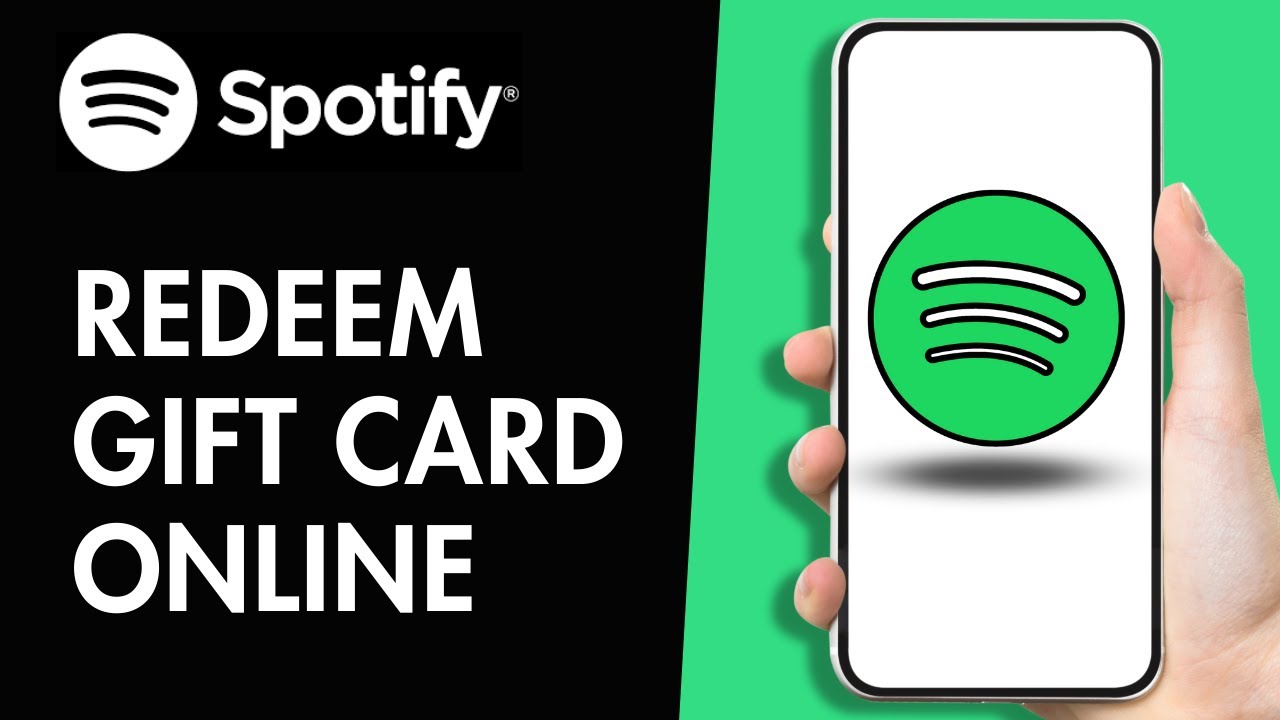 How to Redeem Spotify Gift Card Online - YouTube