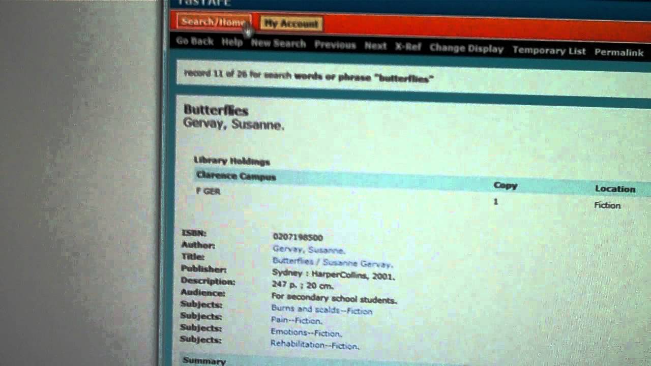 Tastafe library catalogue - YouTube