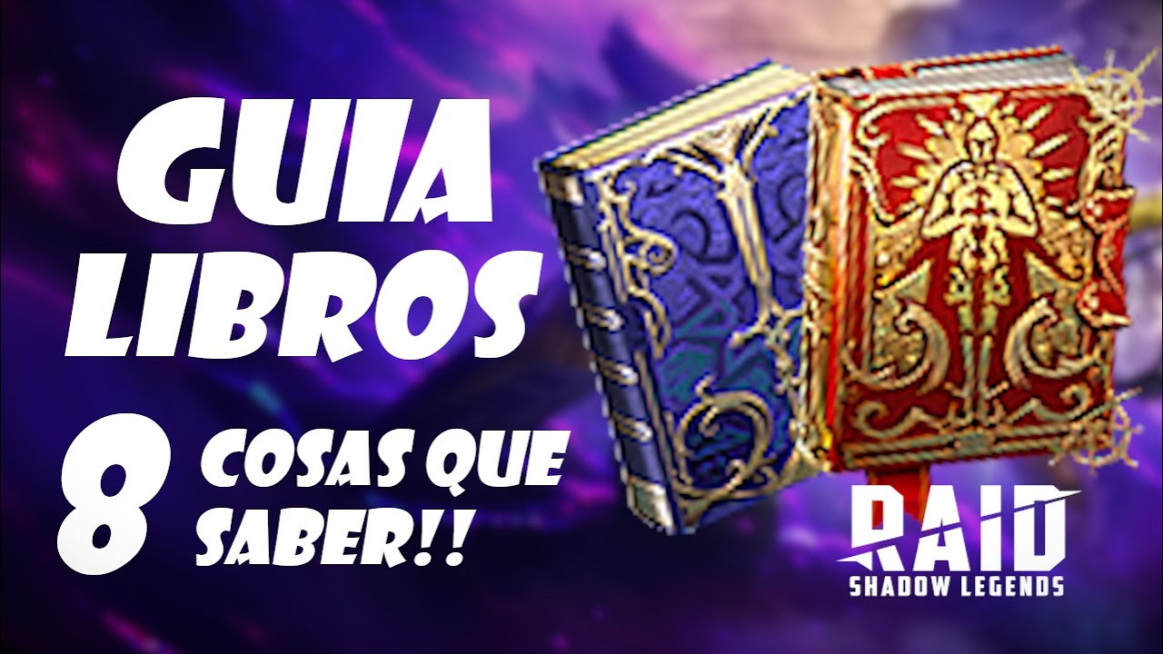 GUIA LIBROS RAID, CUANDO USARLOS!! Raid: Shadow Legends 2021 - YouTube