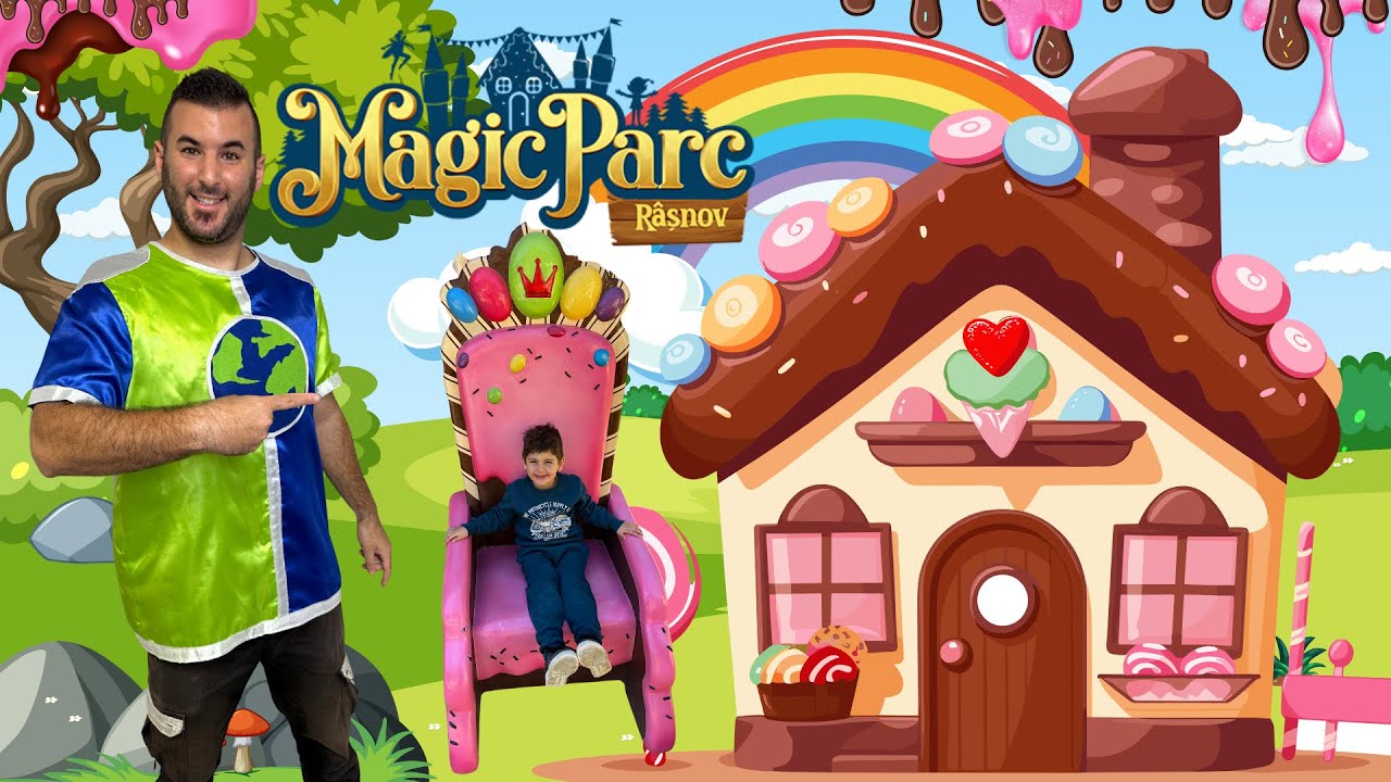 רפאל המטייל ויאנצ'יקס נכנסים אל עולם האגדות ! מג'יק פארק רשנוב רומניה ...