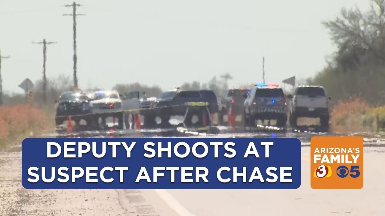 Pinal County Sheriff's Office deputy shoots at suspect after vehicle ...