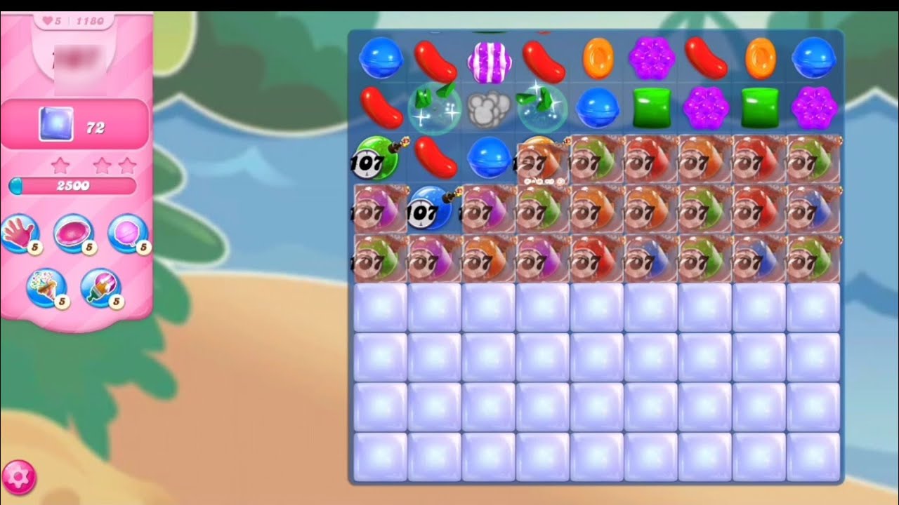 Let's Play Candy Crush Saga Levels #1224_1234 - YouTube