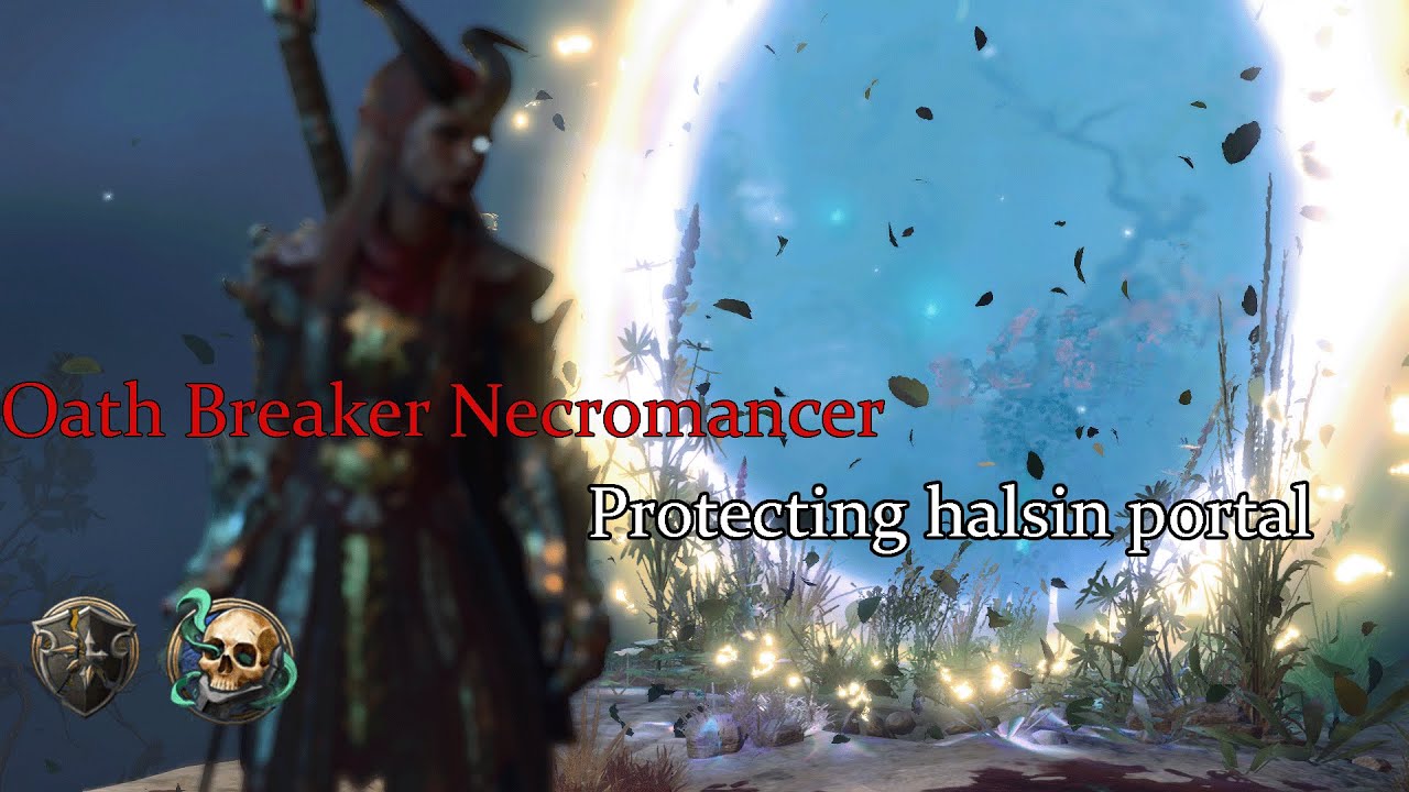 Solo Oath Breaker Necromancer Paladin Protecting Halsin Honor Run - YouTube
