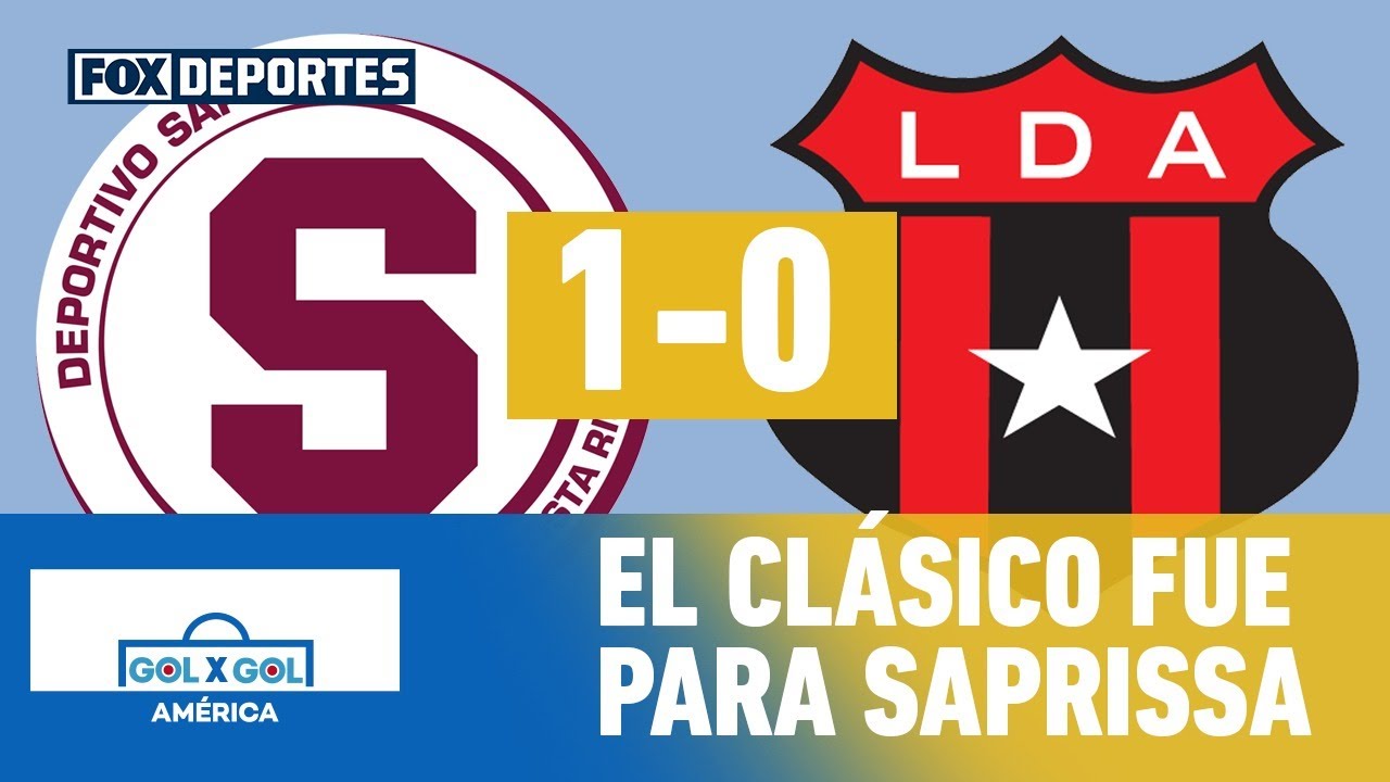 😎🔥 SAPRISSA GANÓ EL CLÁSICO | Triunfo 'Morado' ante Alajuelense ...