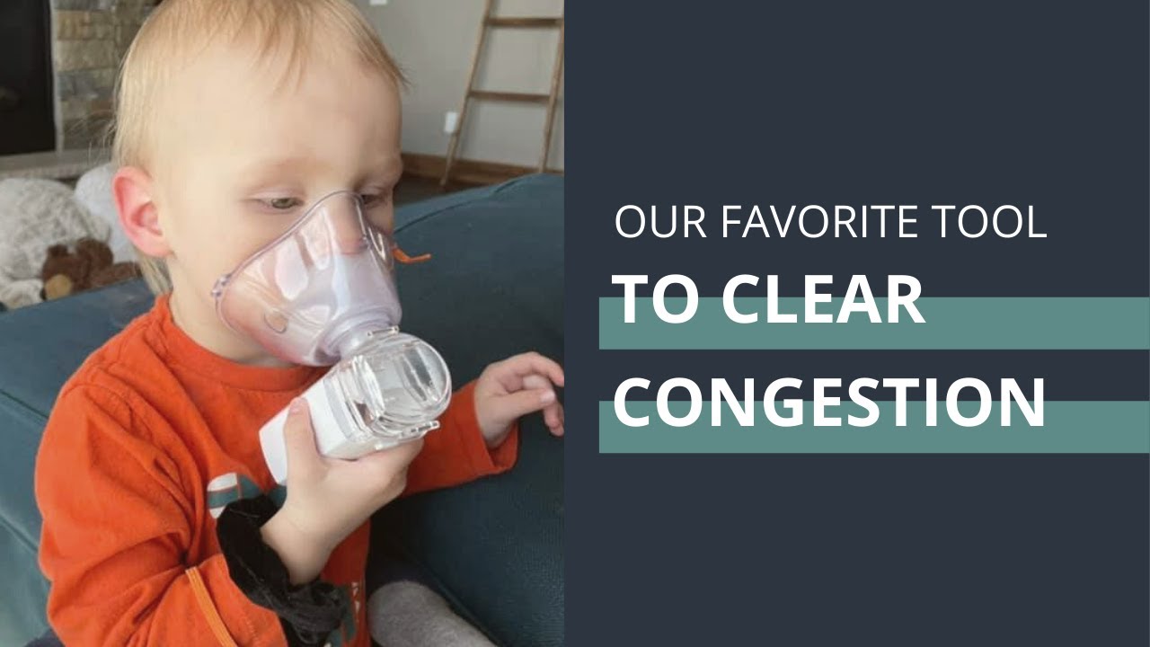 How and Why We Use an At-Home Nebulizer | Sinus and Lung Support - YouTube
