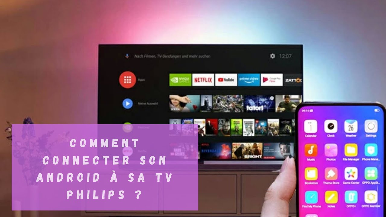 Comment connecter son Android à sa TV Philips ? - YouTube