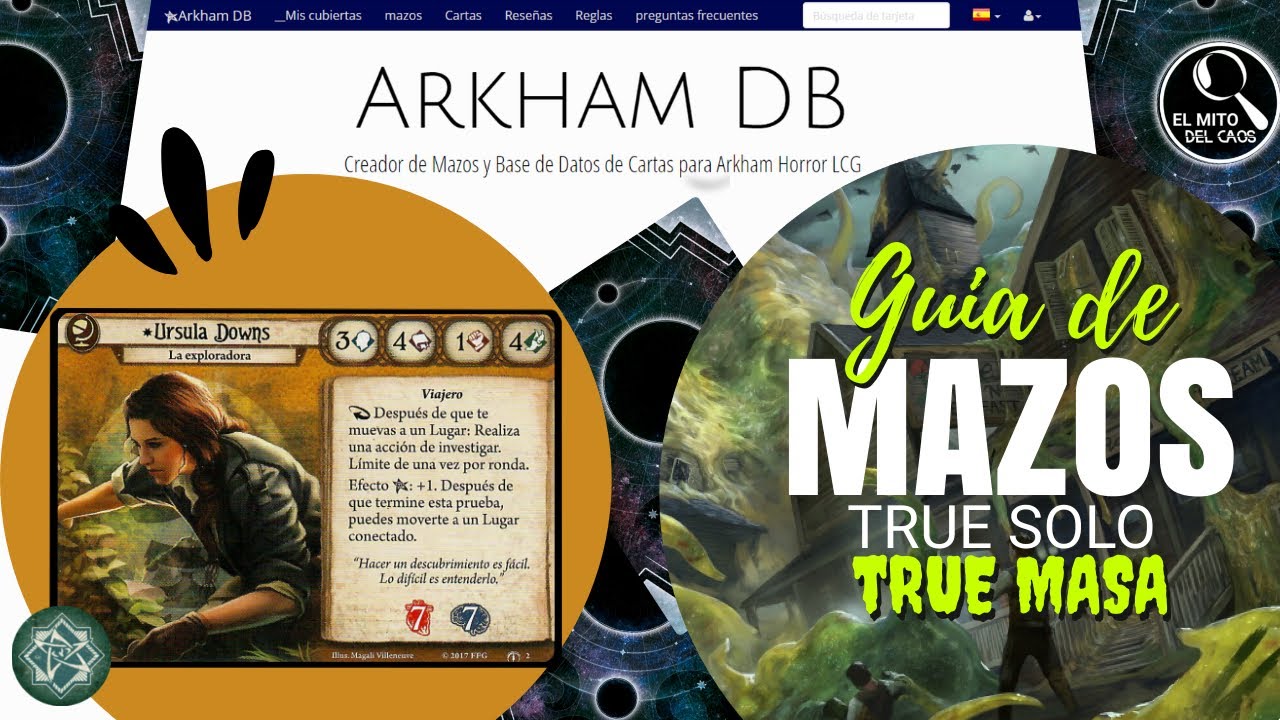 MAZO true solo / multijugador de Ursula Downs 🧭 | Guía de mazos para ...