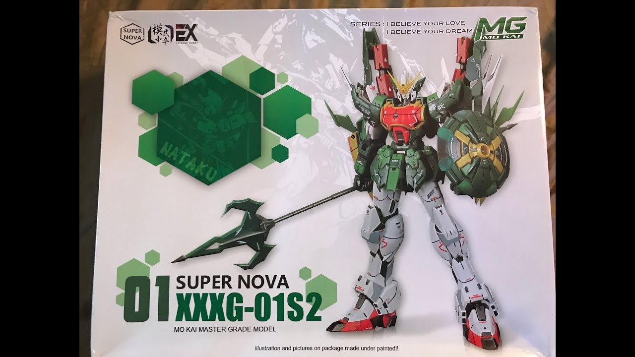 REVIEW! MG 1/100 Supernova Altron (Nataku) - YouTube