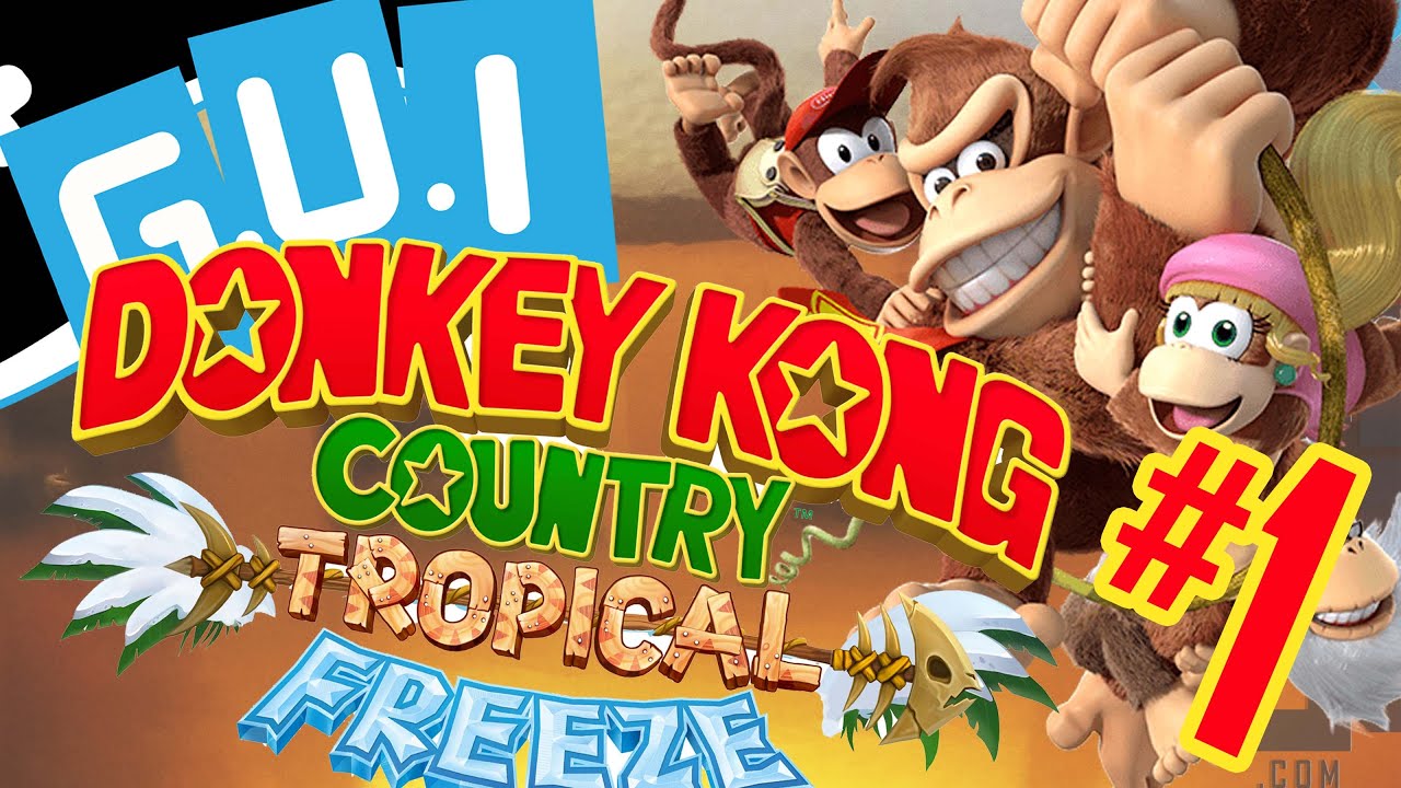GUI | Donkey Kong Country: Tropical Freeze - All in the Family - YouTube