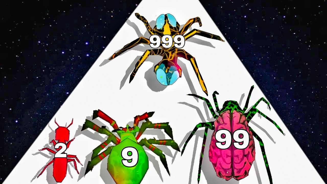 MERGE ANTS 3D - All Levels Gameplay (INSECT EVOLUTION) - YouTube