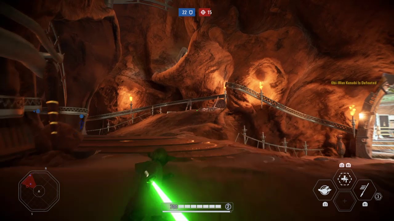 STAR WARS™ BF2| Yoda play HvV - YouTube