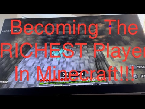 Becoming The RICHEST Player In Minecraft!!! - YouTube