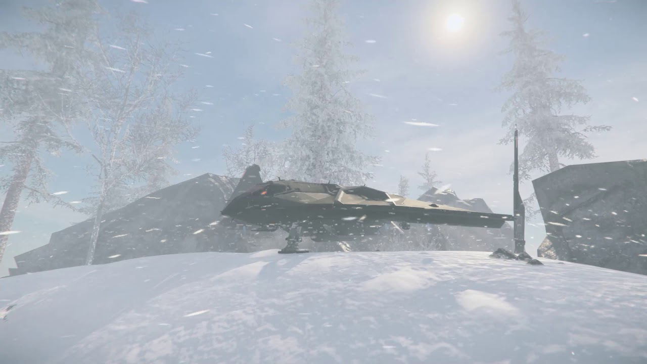 Eclipse in the snow. - YouTube