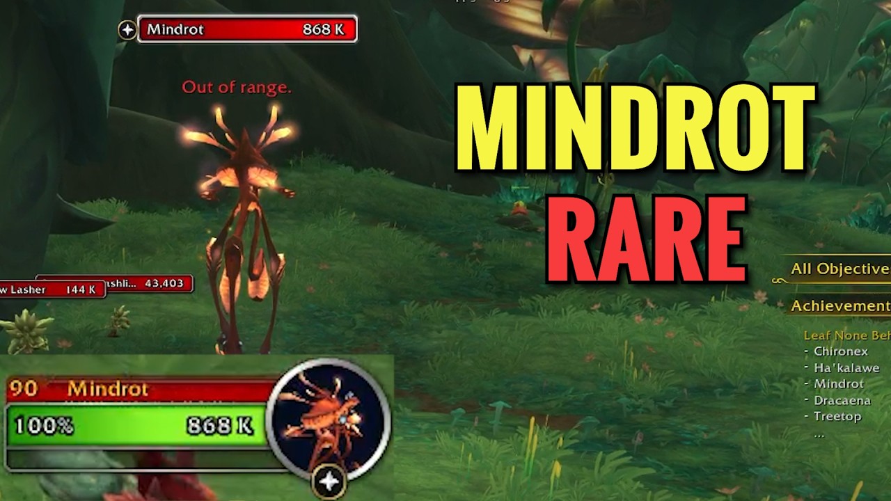Mindrot Rare Location (Leaf None Behind) (WoW Midnight) - YouTube