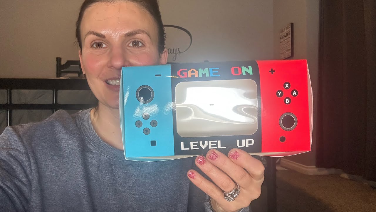 Video game party favor boxes - YouTube