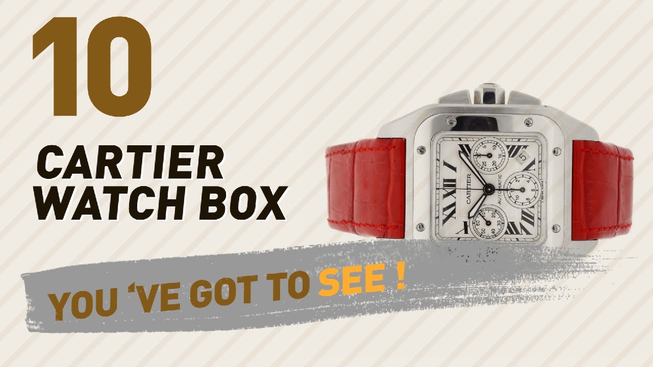 Top 10 Cartier Watch Box // New & Popular 2017 - YouTube