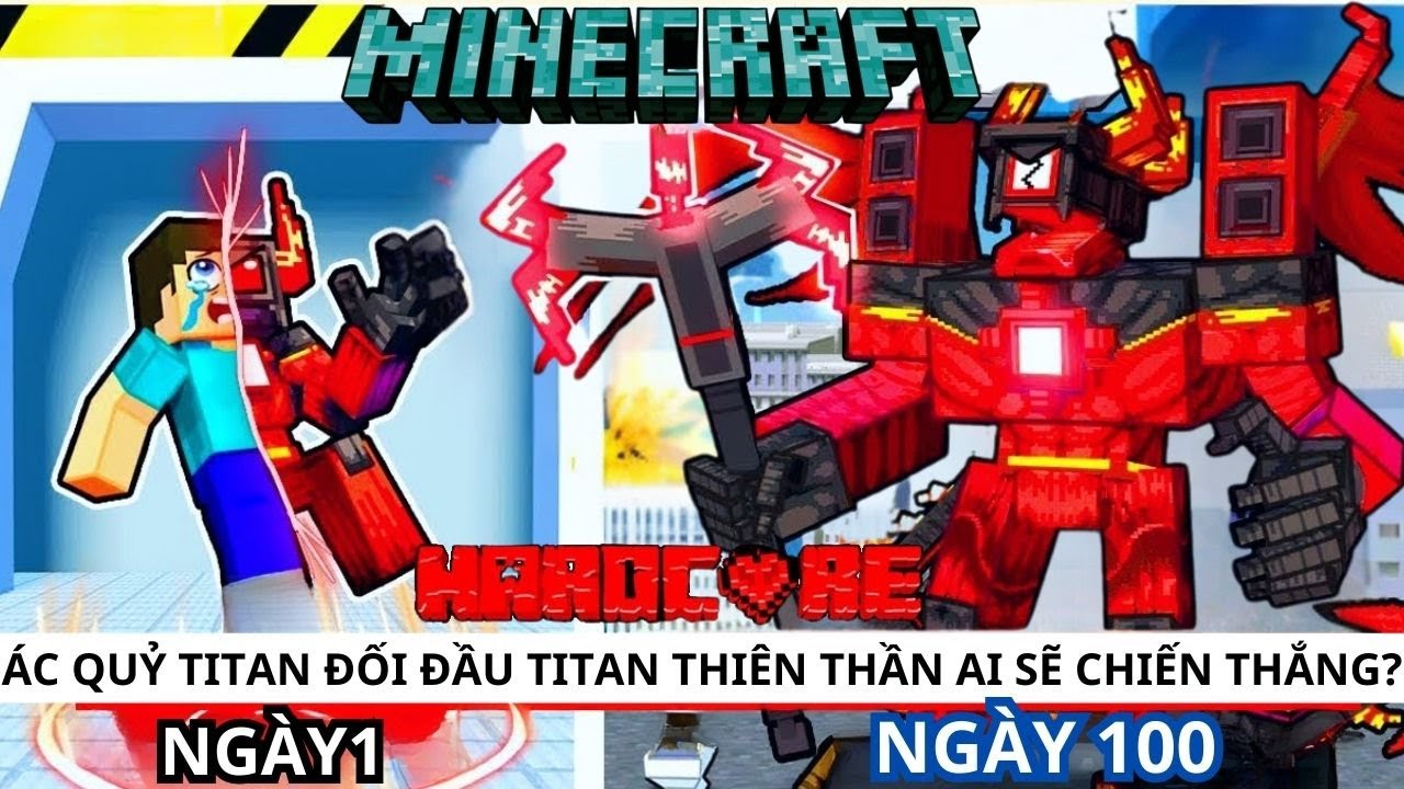 Tóm Tắt 100 Ngày || Hành Trình ÁC QUỶ TITAN Đối Đầu TITAN Thiên Thần ...