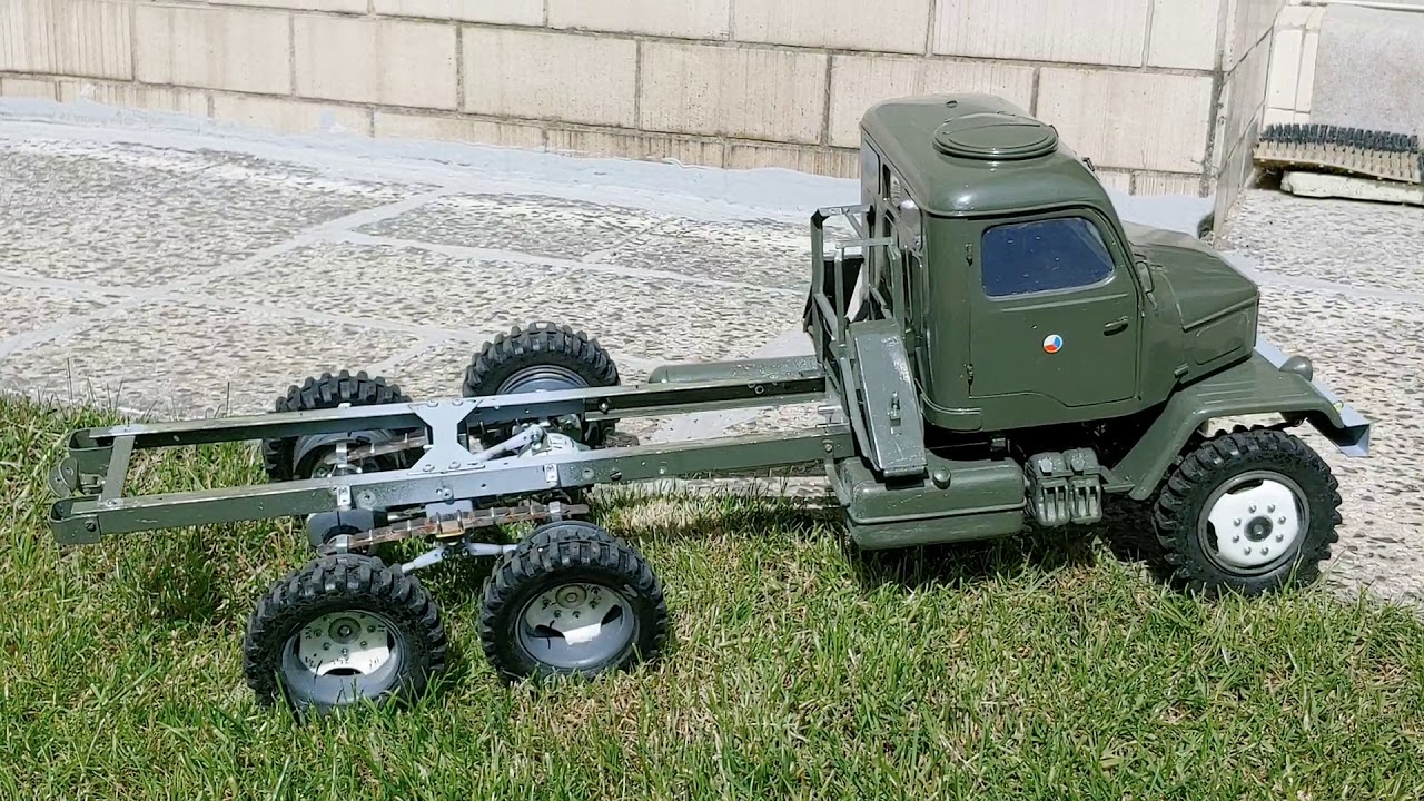 V3S skúška podvozku (chassis test) - YouTube