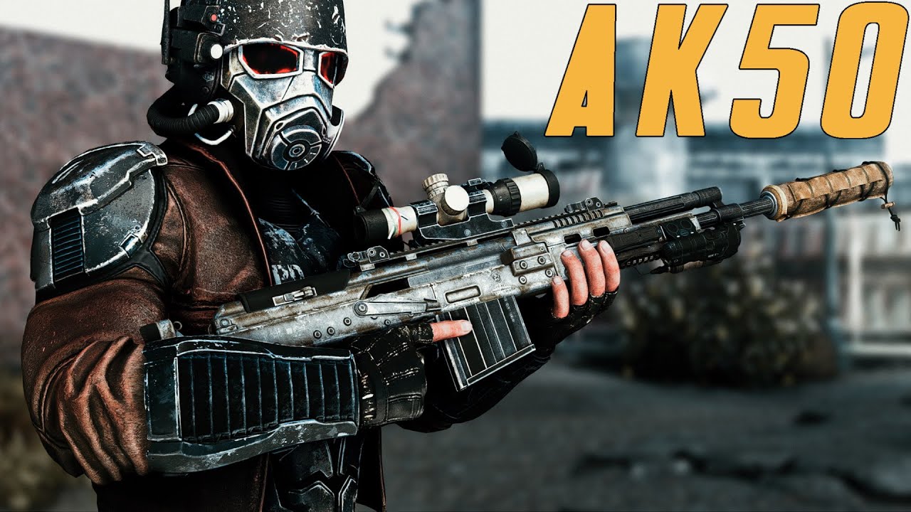 You Can Wield 50 Calibre Assault Rifles in Fallout New Vegas - YouTube