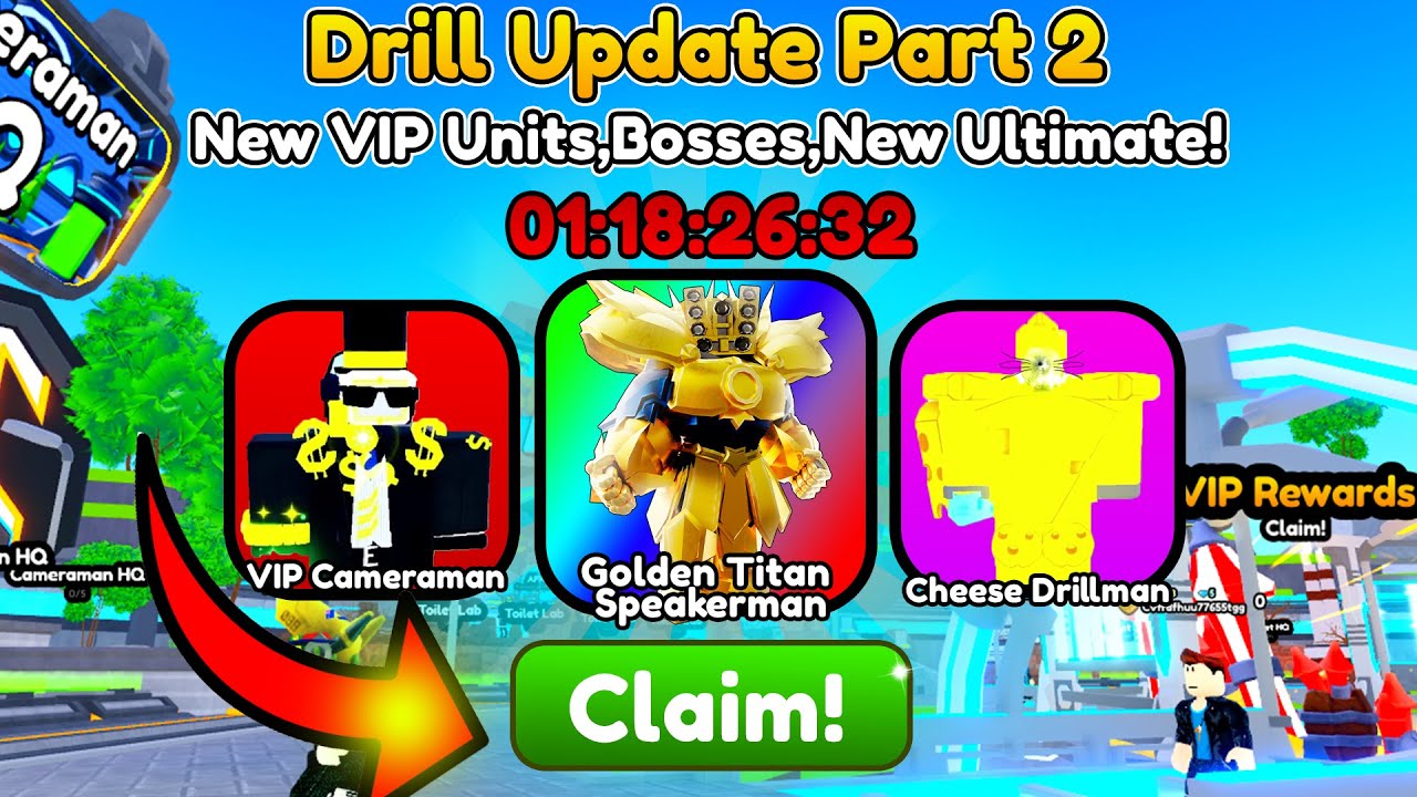 PART 2 NEW DRILL EPISODE!!🔥NEW UNITS TRADE 😎 | Toilet Tower Defense ...