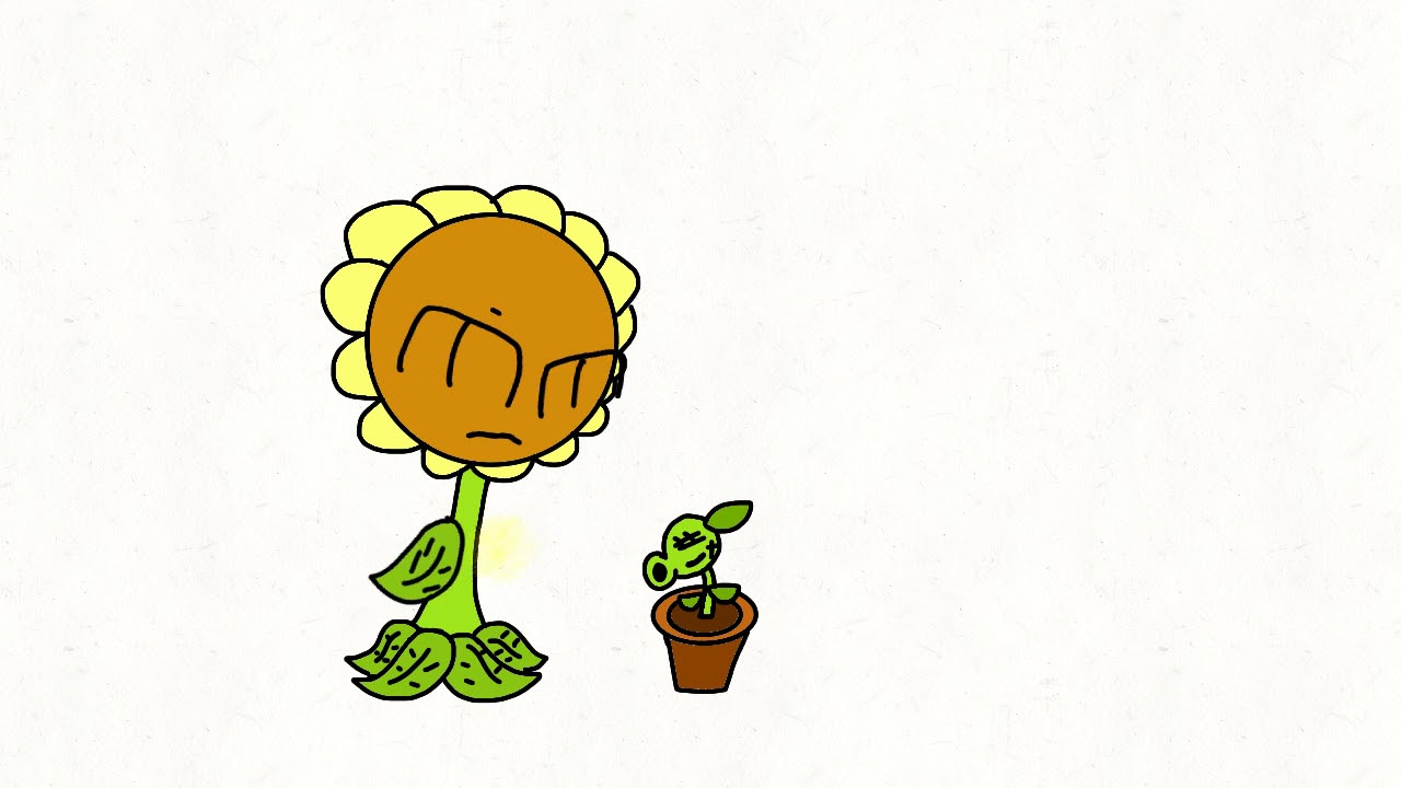 PvZ animation (Sunflower) - YouTube