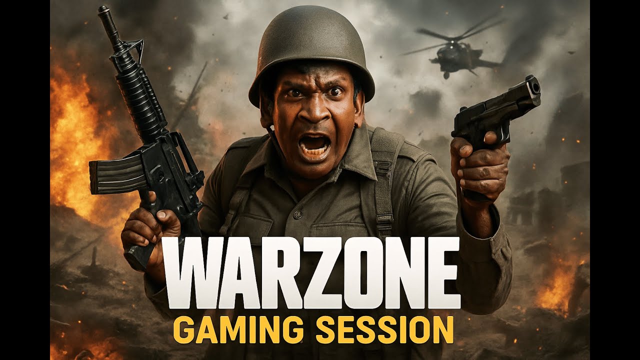Almost Won! 2nd Place Warzone Madness 😅 | Setup Chellappa Gaming - YouTube