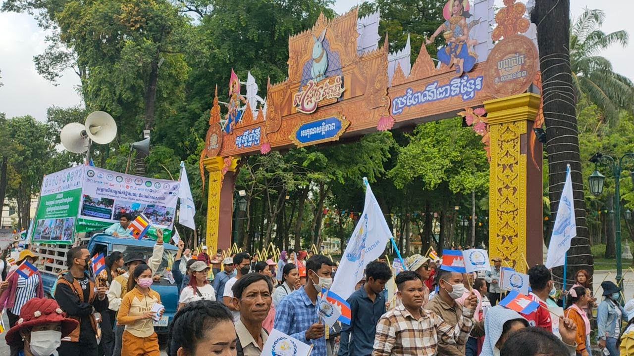 CCN News: On International Labor Day- May 1, 23- in Phnom Penh- March ...