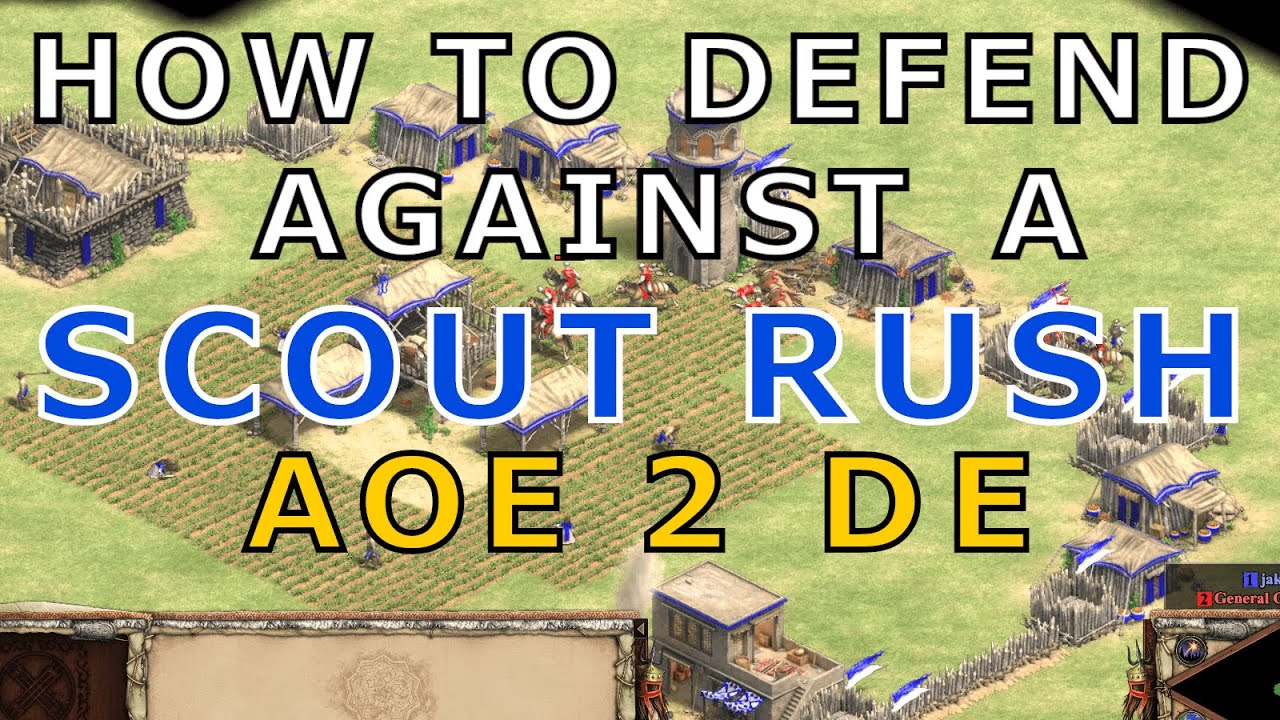 Learn How to Defend Against a Scout Rush: Age of Empires: DE - YouTube