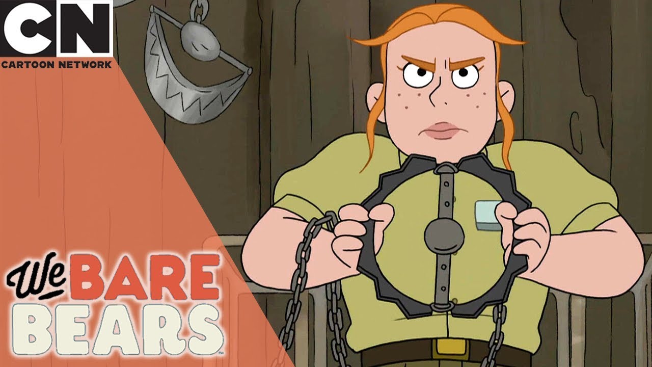 We Bare Bears | Battle with the Evil Trapper | Cartoon Network - YouTube