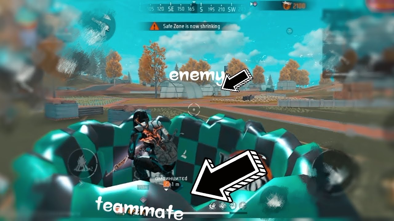 tried to help teammate #free fire @Ultimate Gamerz - YouTube