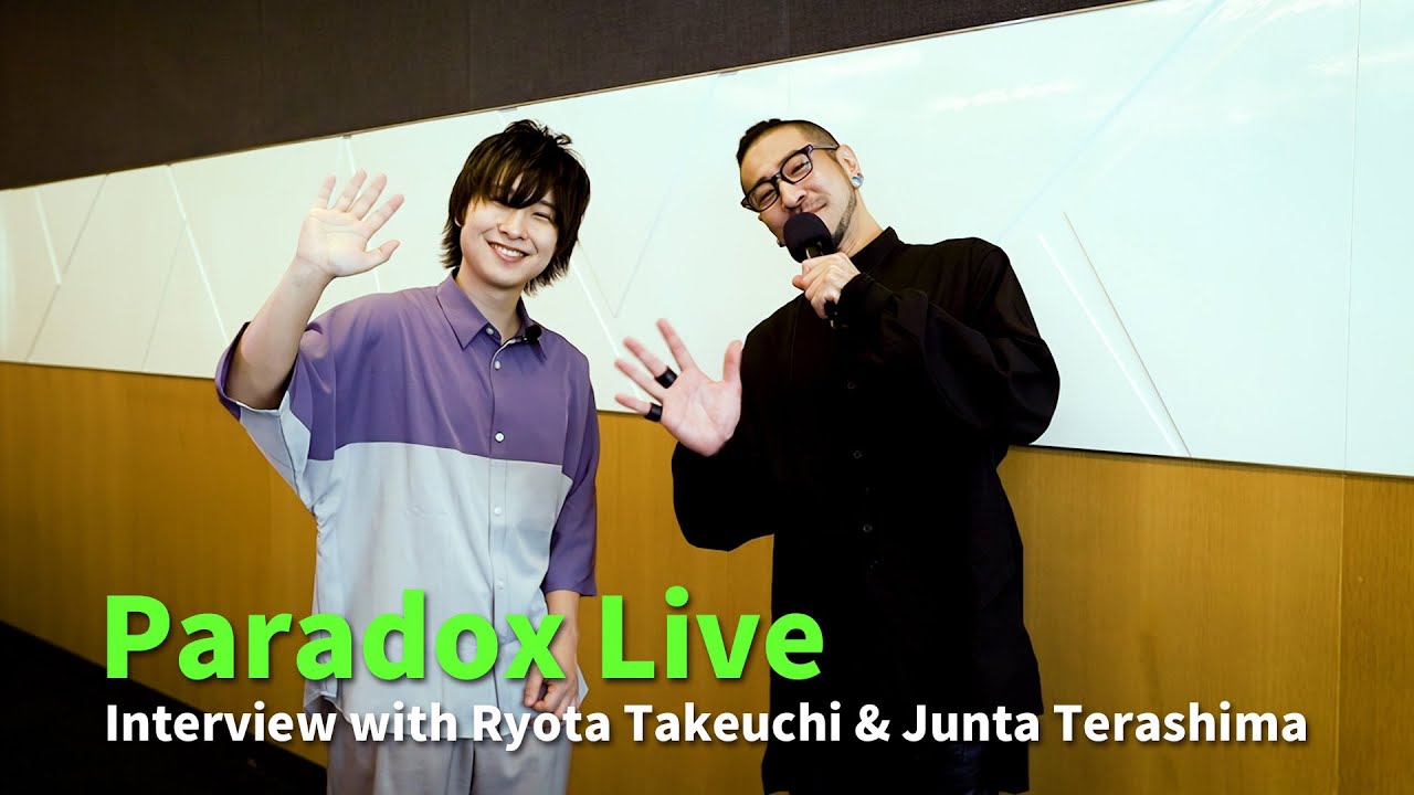 Paradox Live | Interview with Ryota Takeuchi & Junta Terashima (English ...