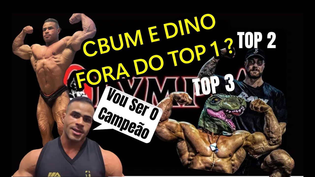 CBUM E RAMON DINO FORA DO TOP 1 DO MR OLYMPIA??? - YouTube