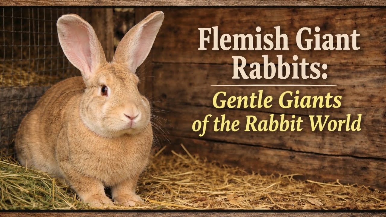 Flemish Giant Rabbits: The Gentle Giants of the Rabbit World - YouTube